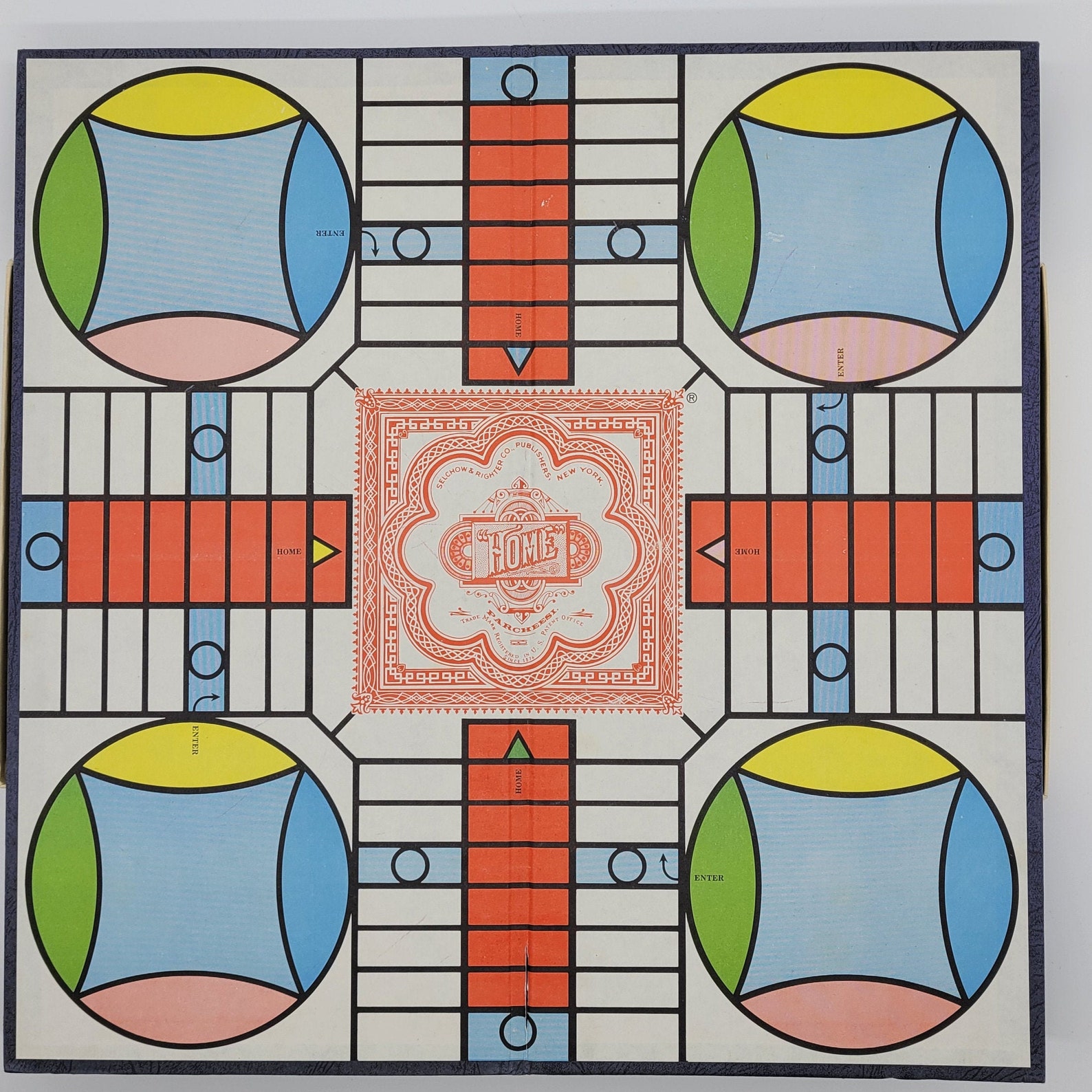 Parcheesi Board Game 1975 Selchow and Richter Co. - Etsy