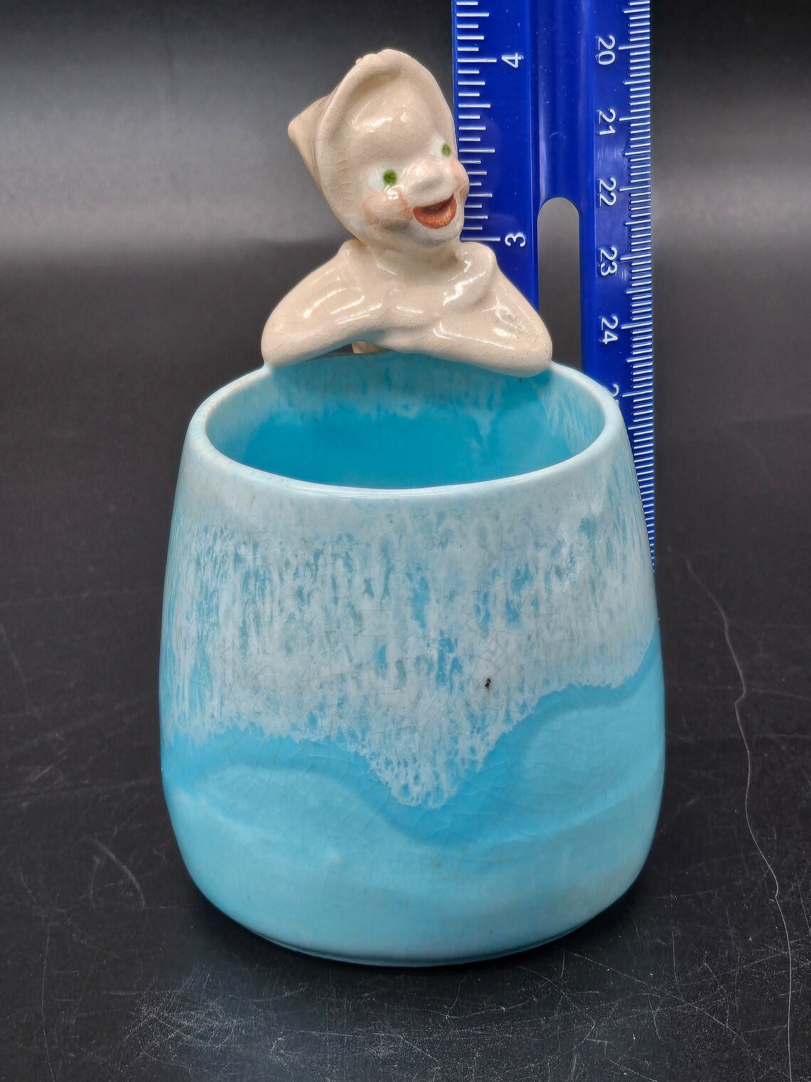 Cali. Crown Pottery Pixie Elf Figural Ceramic Cup Mug 1950s MCM - Etsy
