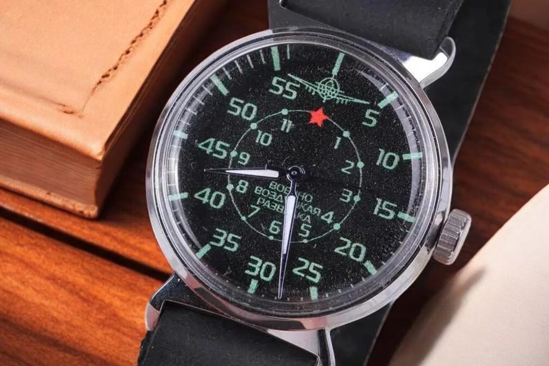 Pilot Watch Aviator Soviet Plane USSR Pobeda Victory Antique Unique - Etsy
