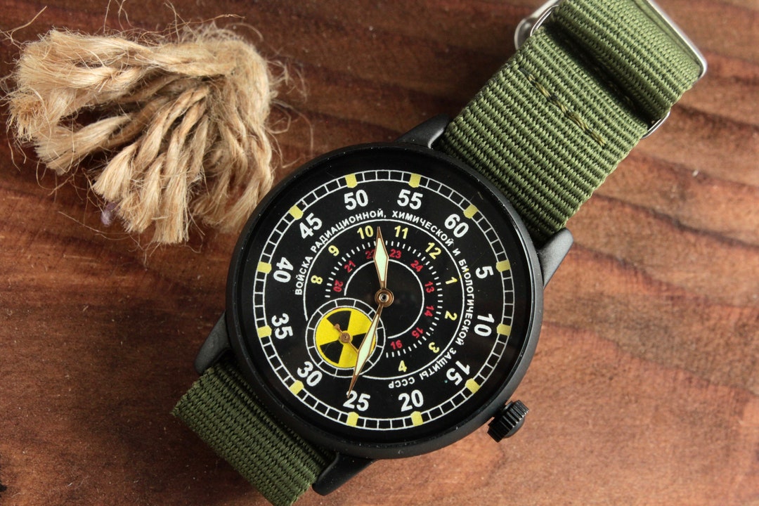 Pobeda Watch Radiation Troops Military Soviet USSR Retro Old - Etsy