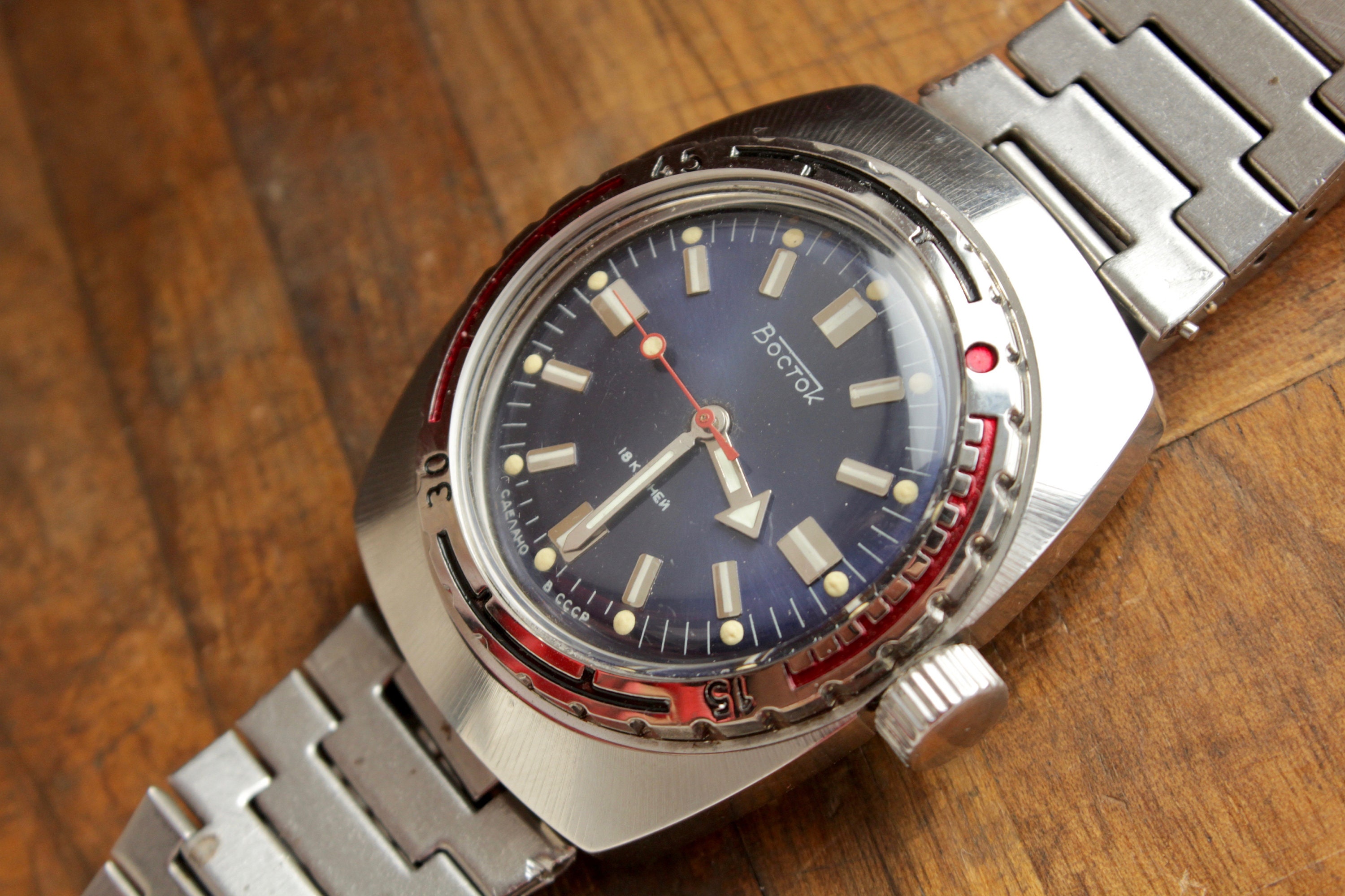 Vintage watch Vostokwristwatch soviet watch russian | Etsy