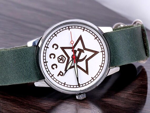 Rare! Watch CCCP Soviet Star, Vintage USSR Mechanical… - Gem