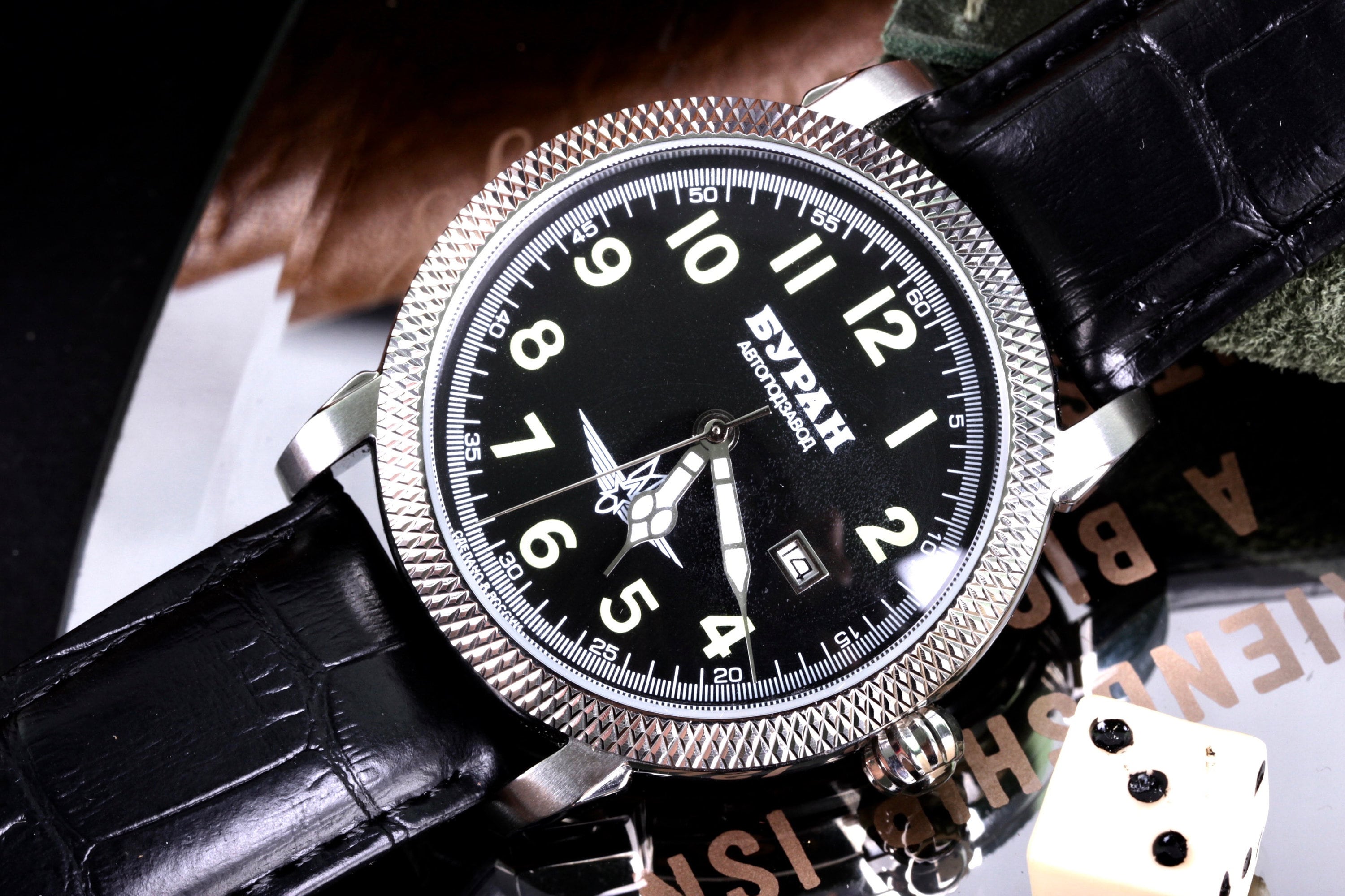 Vintage Watch Men Original Russian watch BURAN Automatic | Etsy