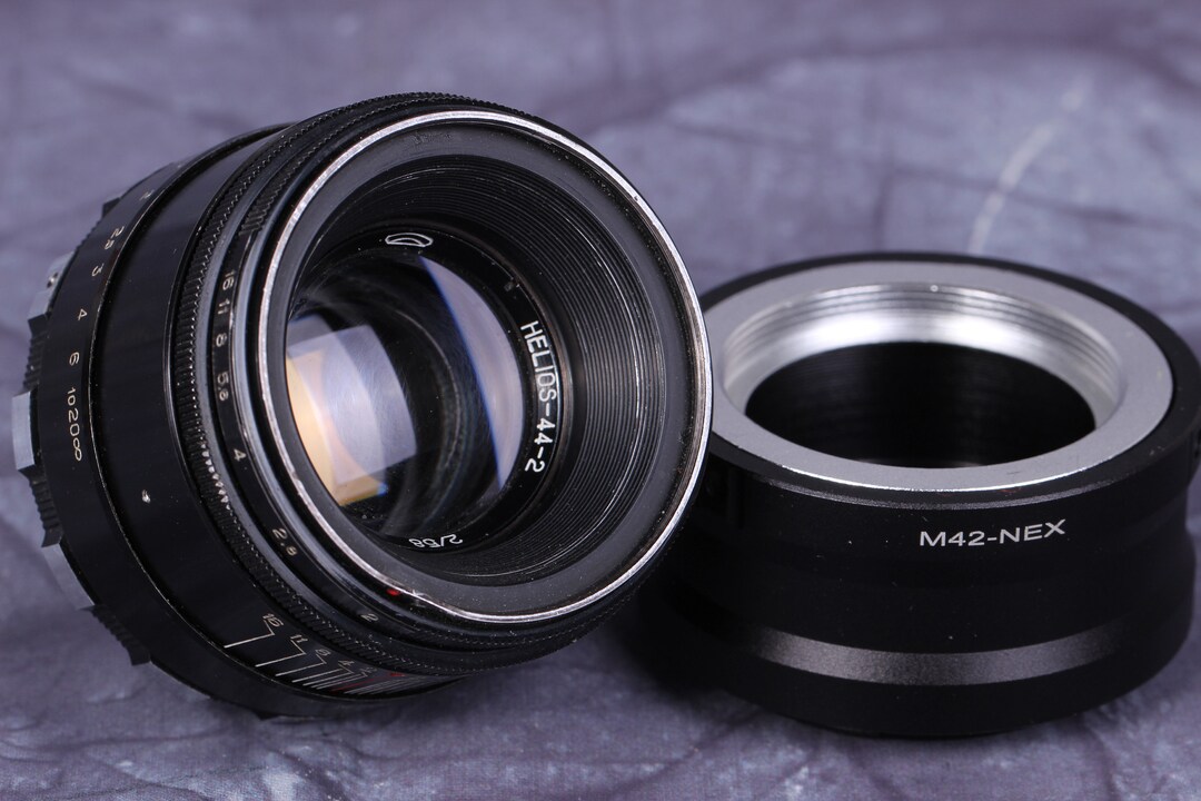 Helios 44-2 KMZ 58mm F2 Soviet Cinema Lens Ussr Bokeh Mount Adapter for ...