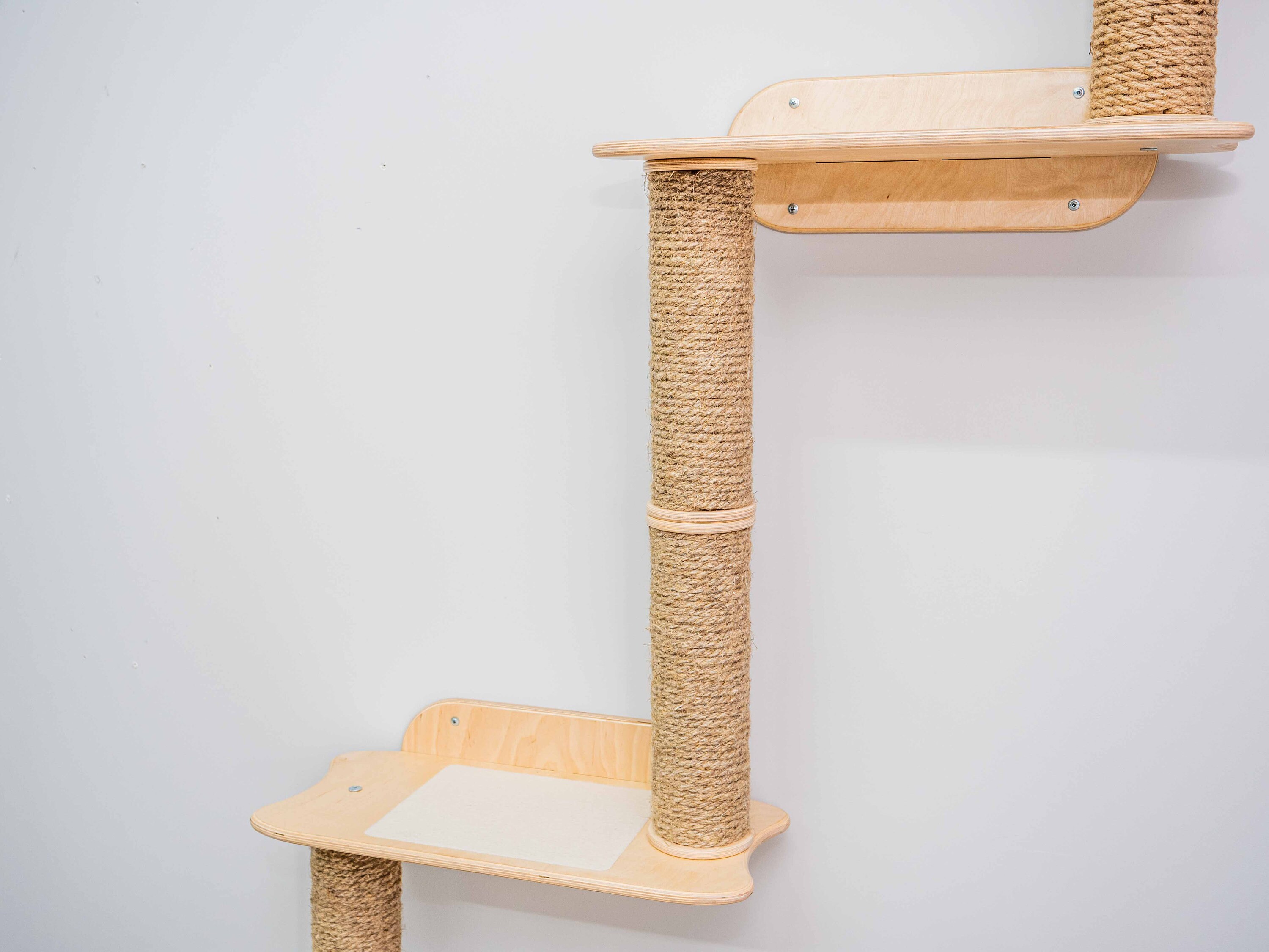 Sturdy Scratching Tree Scratching Post Sisal Carpet Tower Cat | Etsy