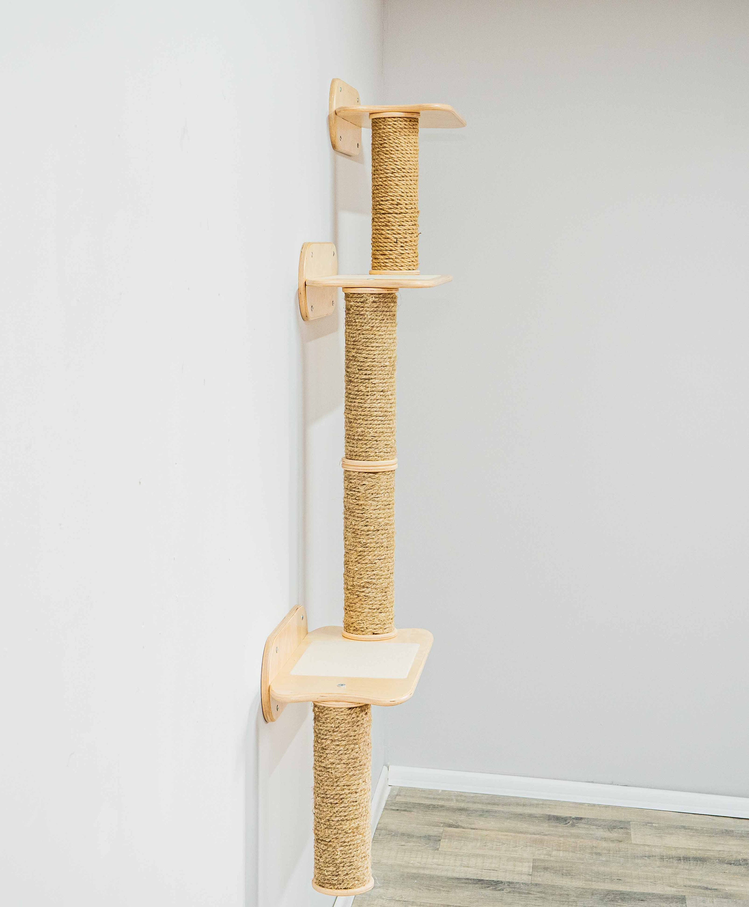 Sturdy Scratching Tree Scratching Post Sisal Carpet Tower Cat | Etsy