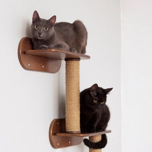 Sturdy Scratching Tree Scratching Post Sisal Carpet Tower Cat ...