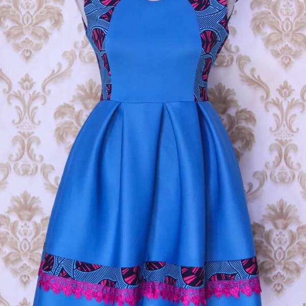 Turquoise African Dress - Etsy