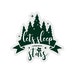I Sleep Around Funny Camping Sticker, Funny Camping Gift, Camping ...