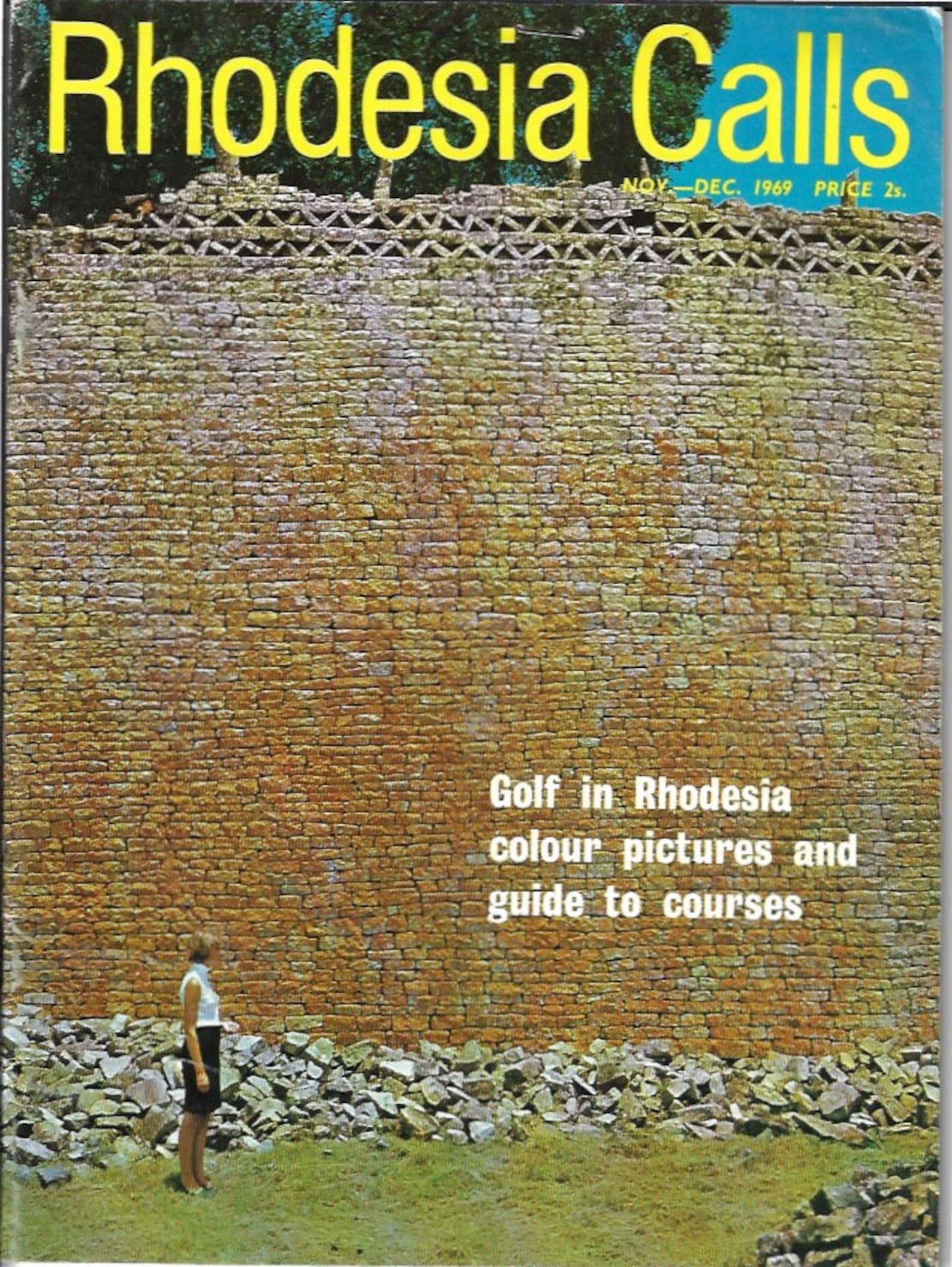 Rhodesia Calls Magazine December 1969 | Etsy