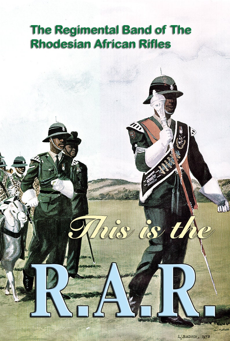 Rhodesia-DVD/CD Combo: The Rhodesian African Rifles | Etsy