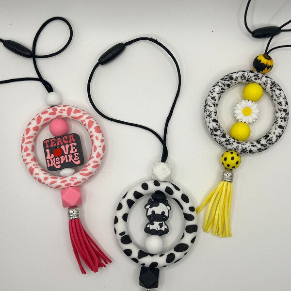 Car Charms Rear View Mirror - Etsy