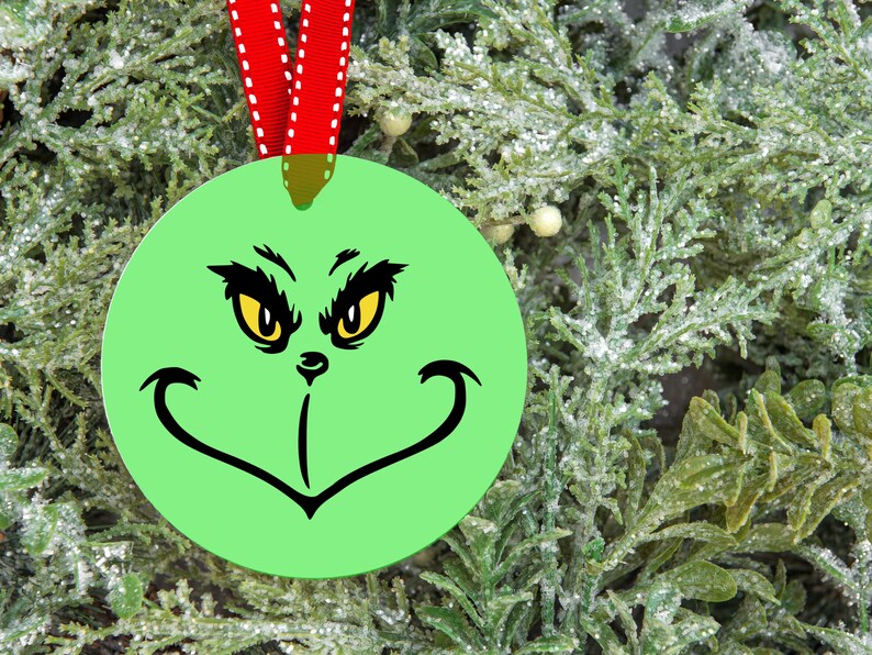 Layered Grinch Face Christmas Svg, Grinch Svg, Holiday Png, Png ...