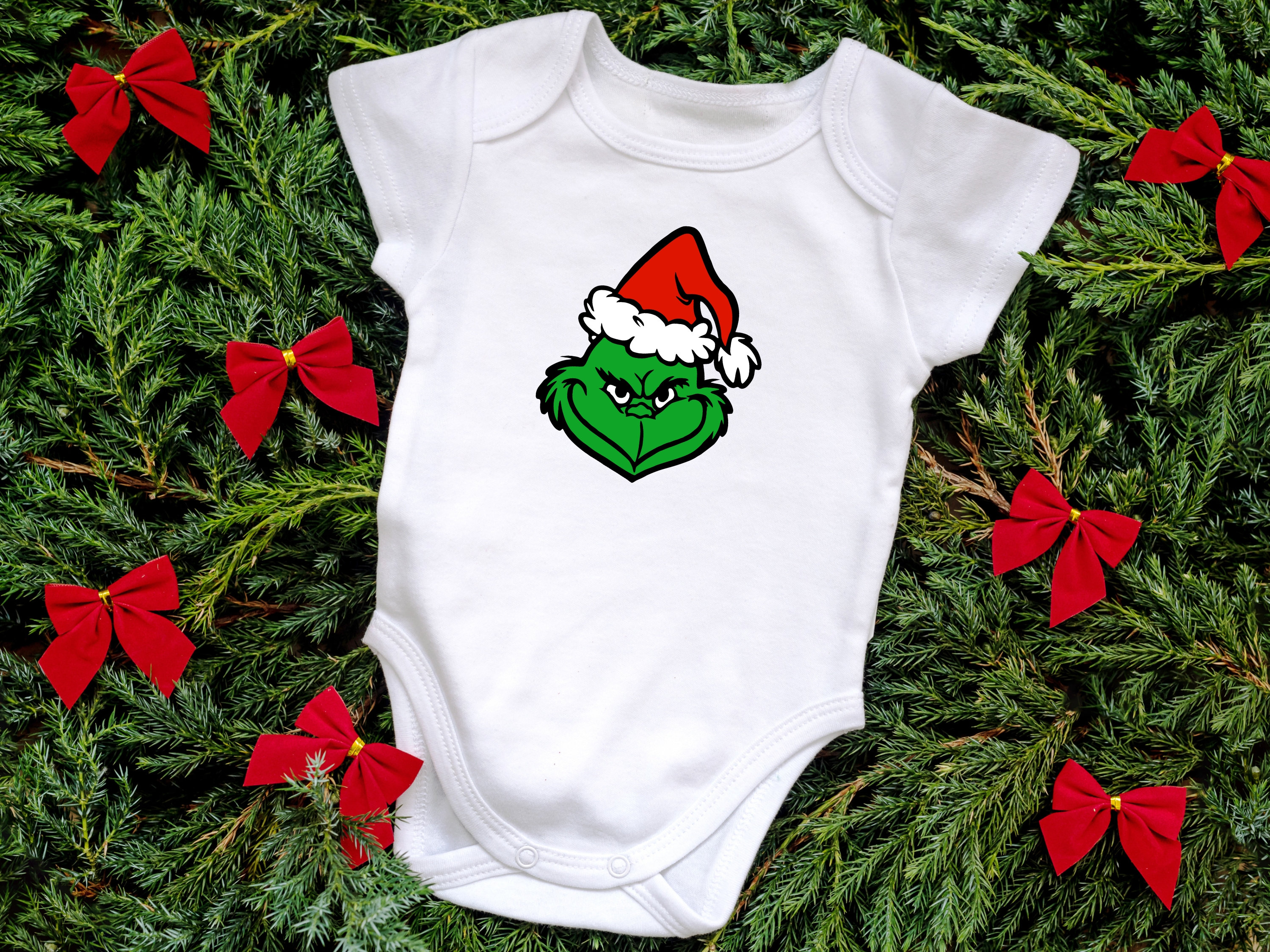 Layered Grinch Face Santa Hat Christmas Svg, Grinch Svg, Holiday Png ...