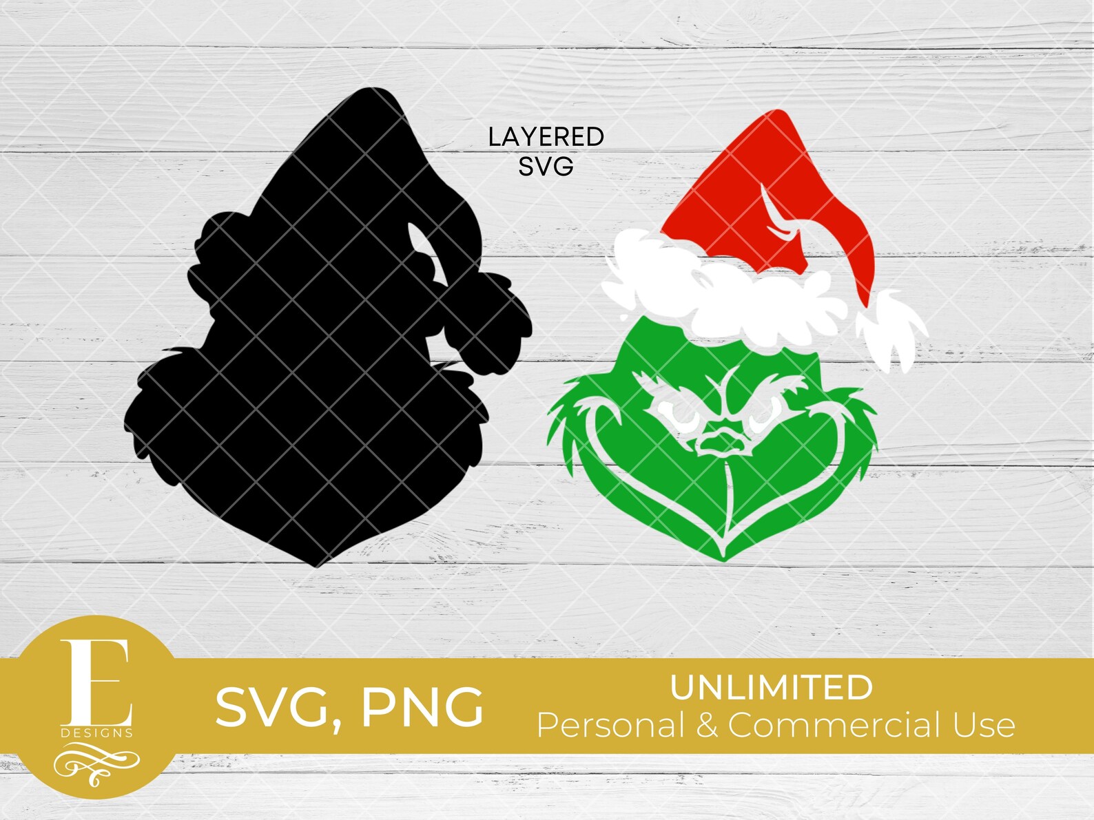 Layered Grinch Face Christmas Svg Bundle, Grinch Svg, Holiday Png, Png ...