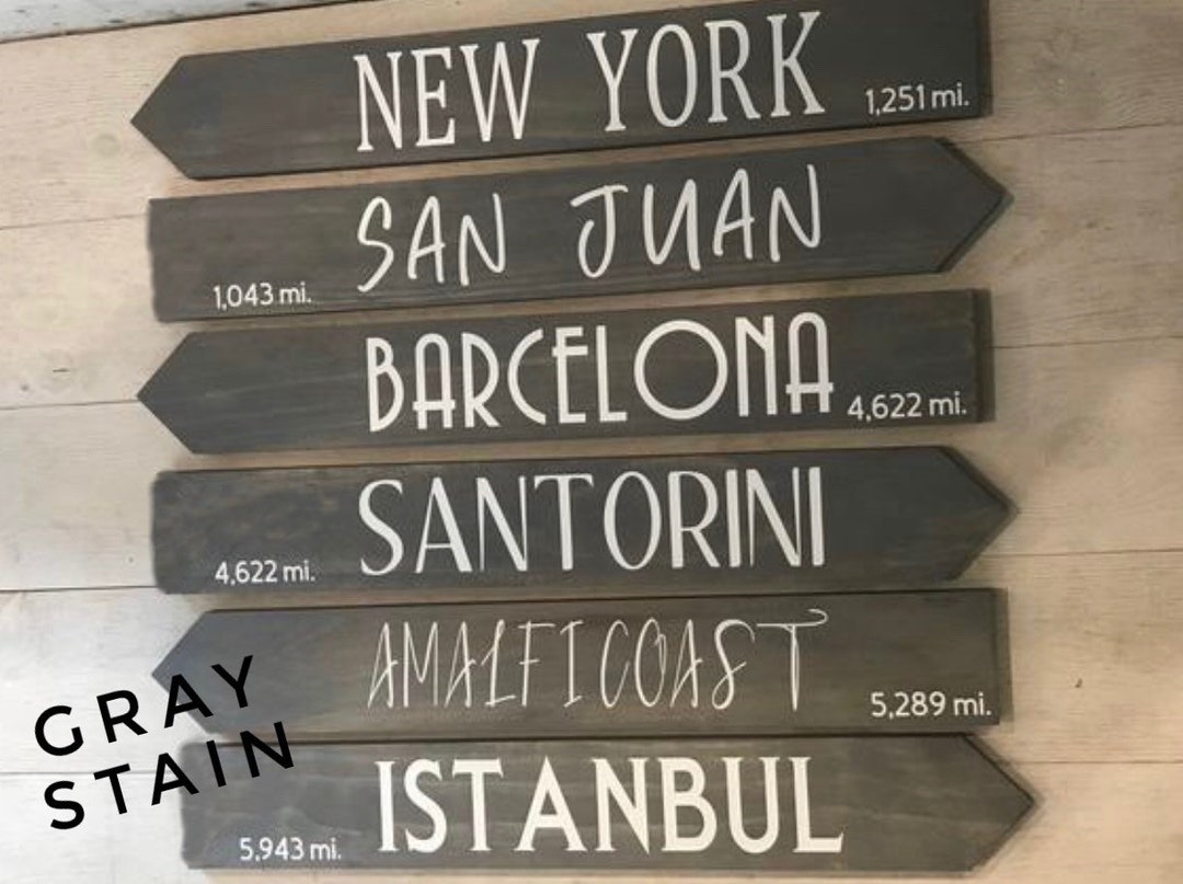 Directional Signs | Destination Signs | Arrow Sign | Yard Destination ...