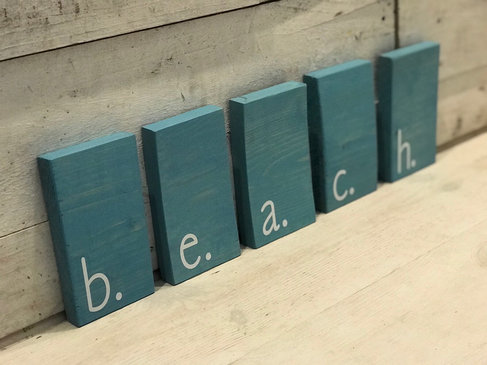 Beach Sign Beach Decor Beach Letters Scrabble Tiles Wall - Etsy