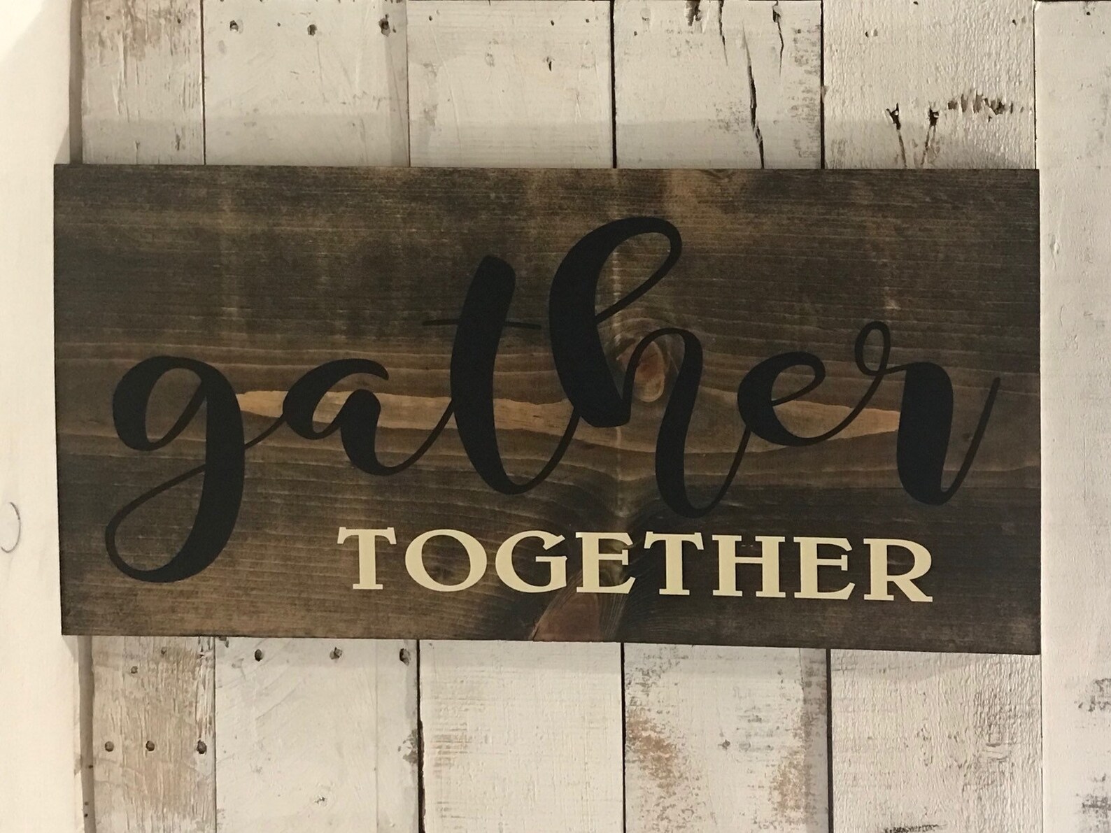 Gather Together Sign l Gather Sign l Gather Together Wall Art | Etsy