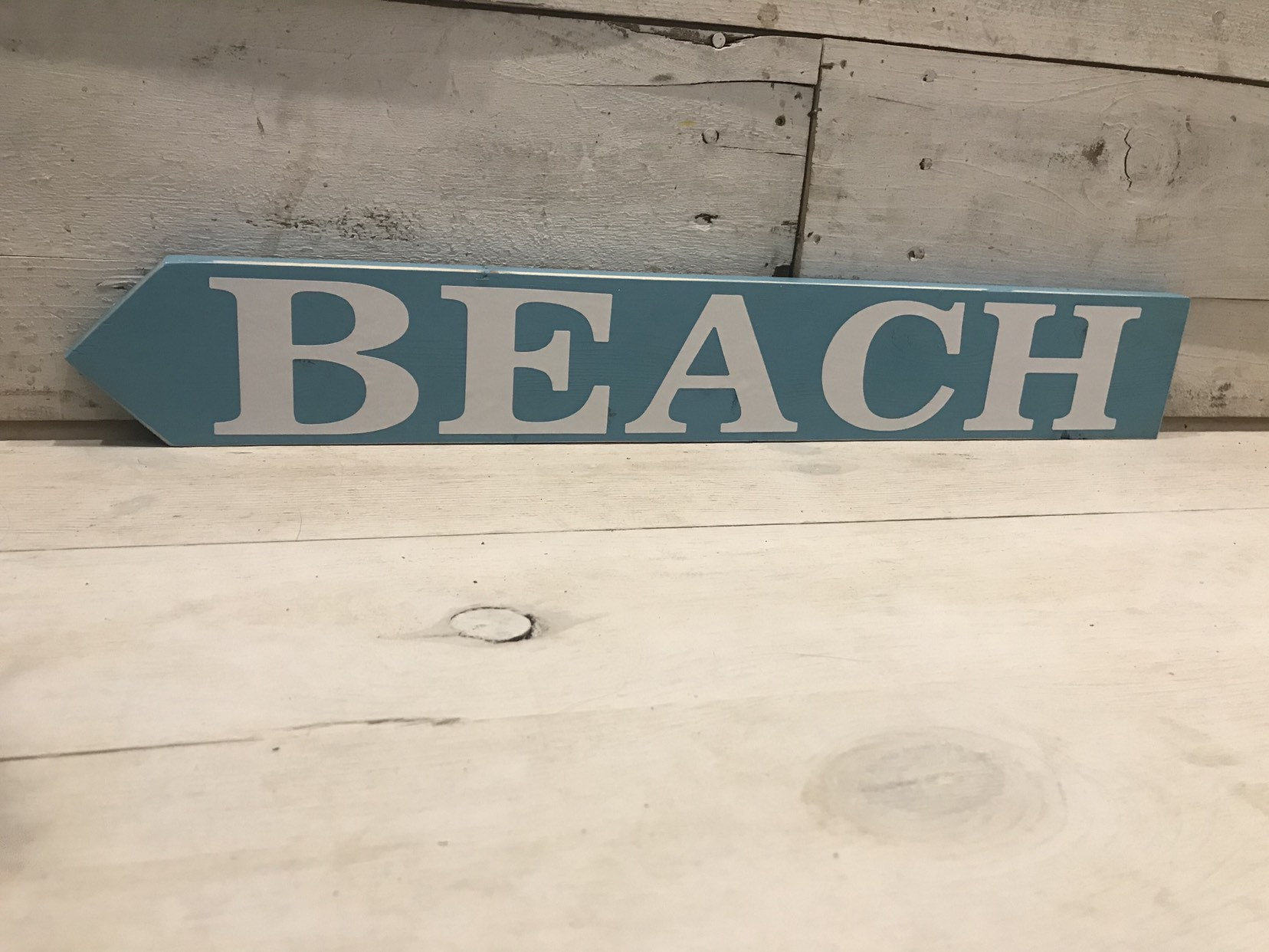 Beach Sign Directional Sign Beach Arrow Sign Directional | Etsy