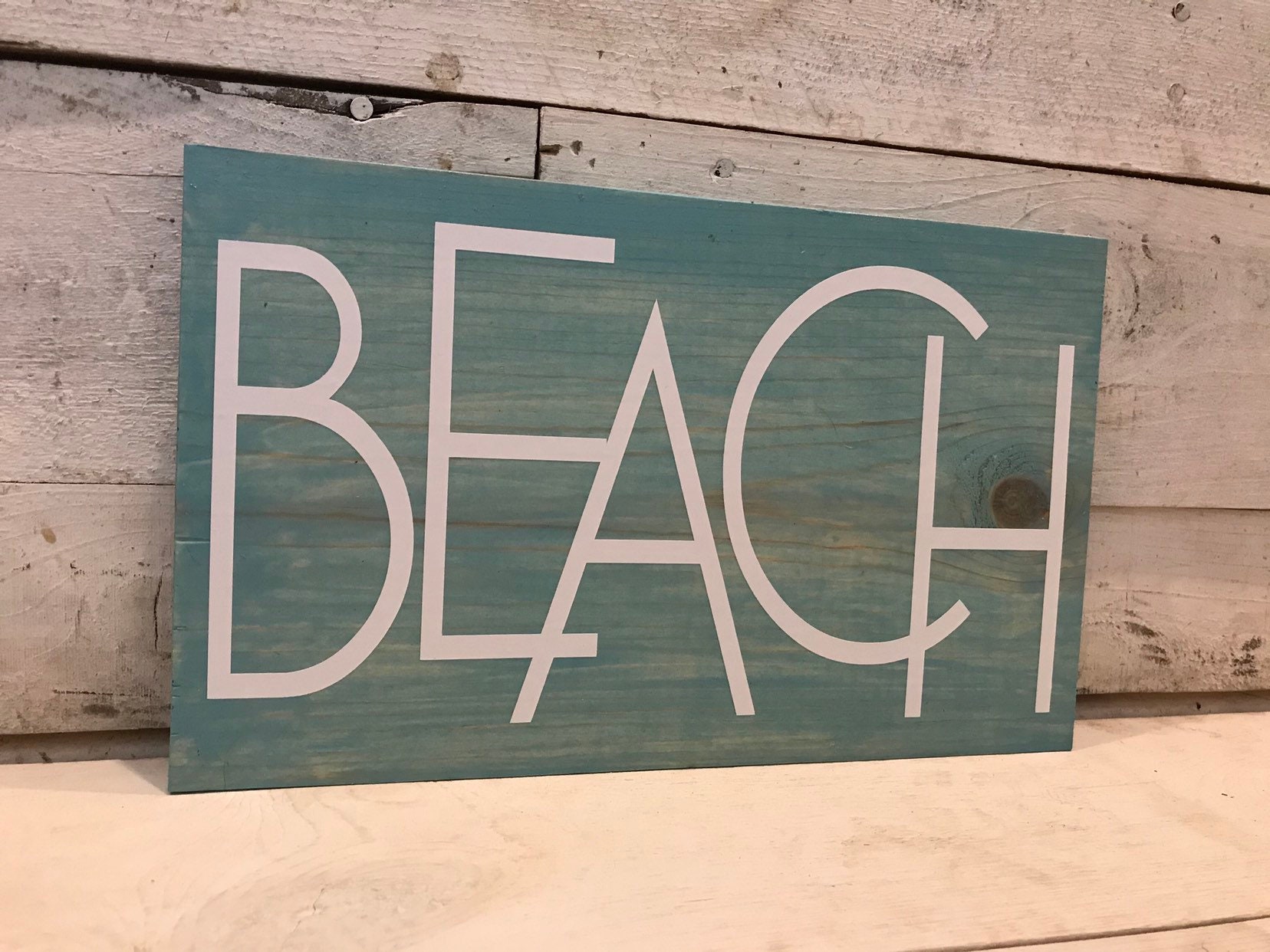 Beach Signs l Beach Sign Wall Decor l Beach Decor l Cottage | Etsy