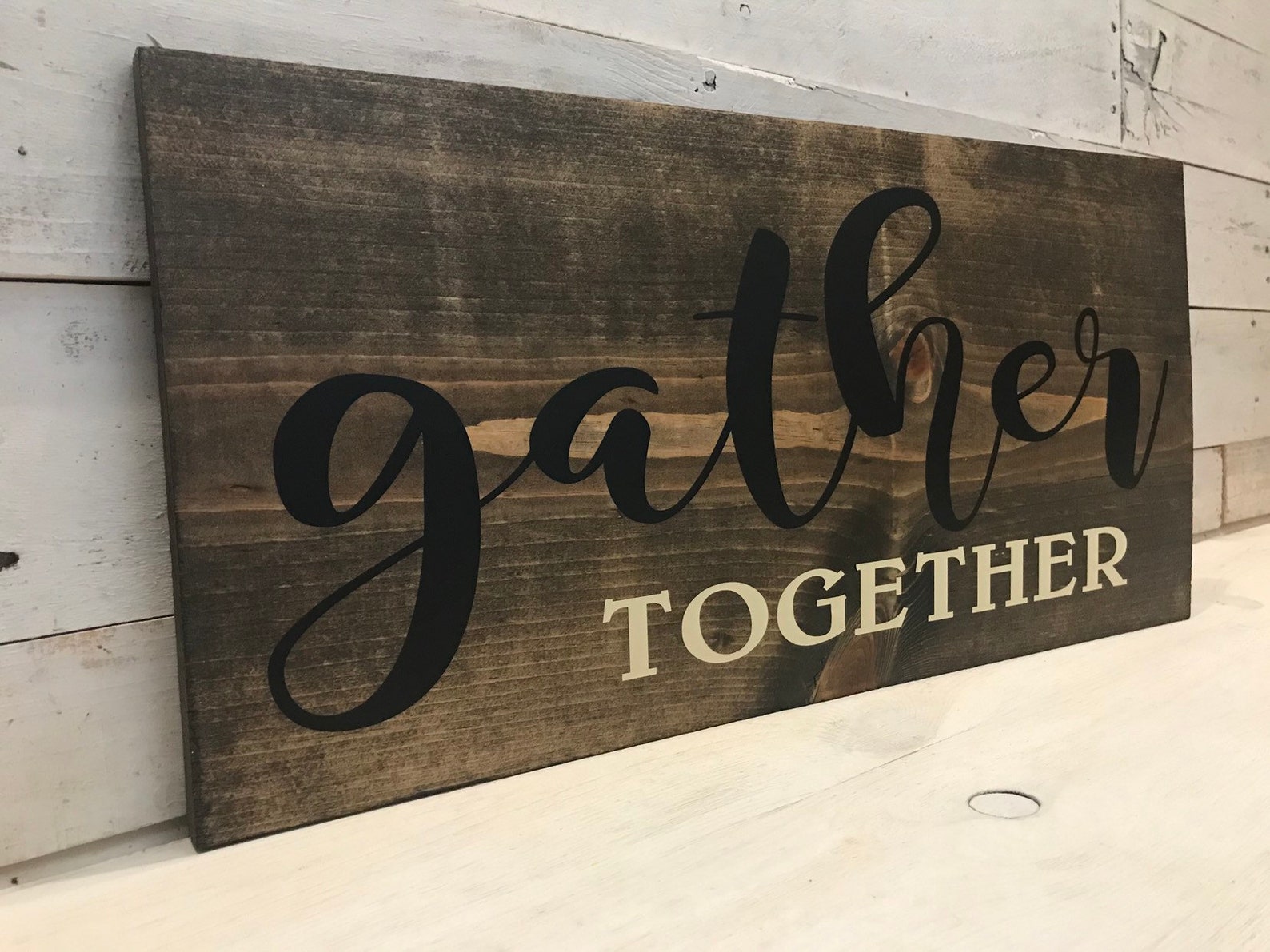 Gather Together Sign L Gather Sign L Gather Together Wall Art | Etsy