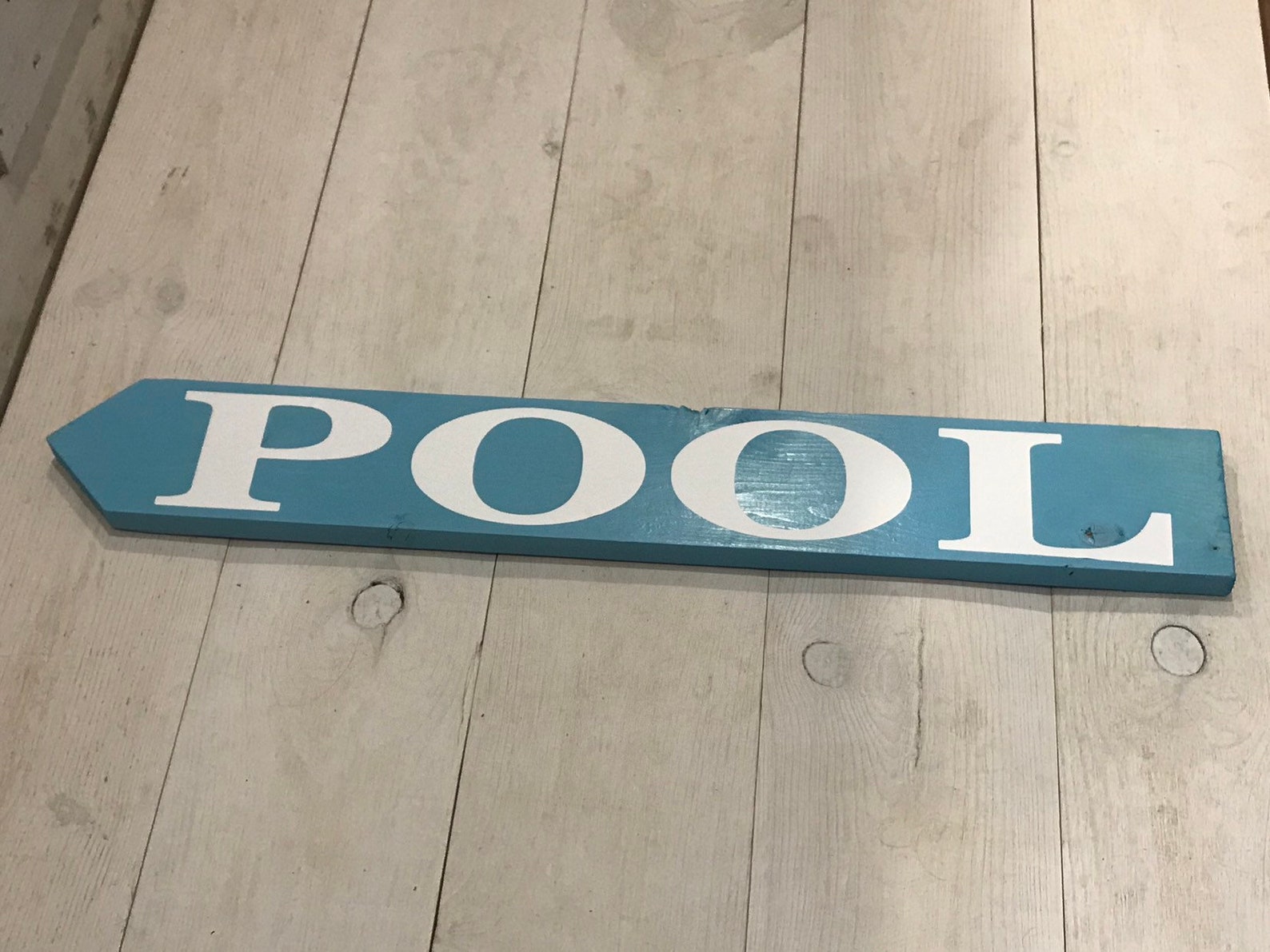 Pool Sign Directional Sign Beach Arrow Sign Directional - Etsy