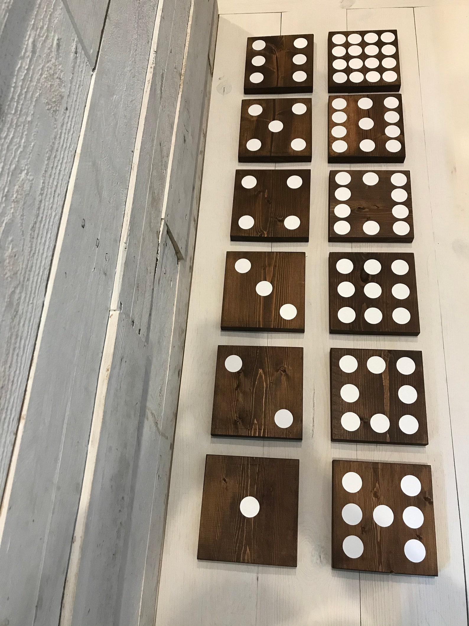 Giant Dice L Large Wall Dice L Scrabble Tile Wall Art L | Etsy