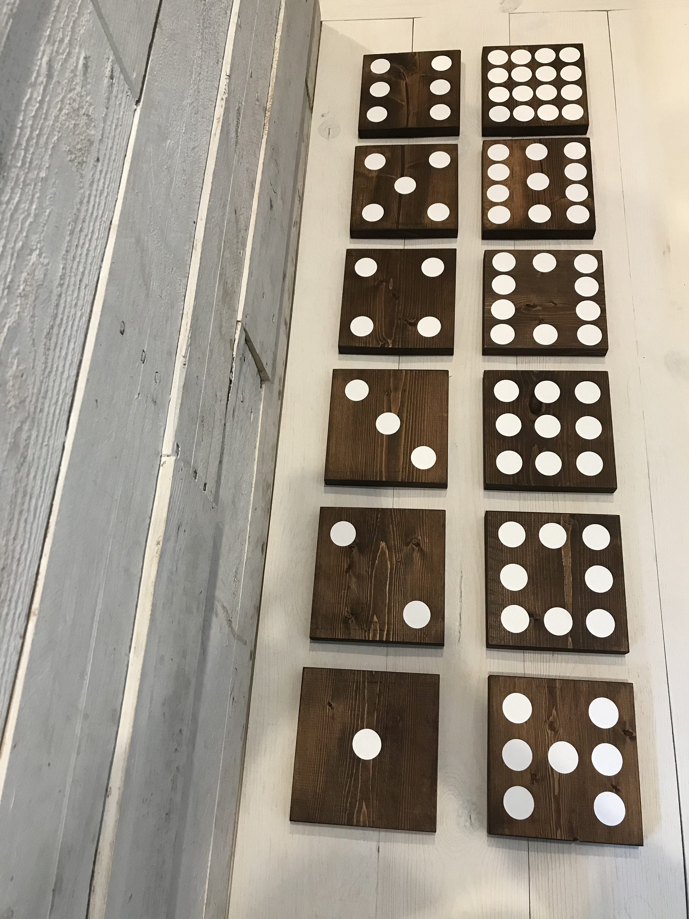 Giant Dice L Large Wall Dice L Scrabble Tile Wall Art L | Etsy