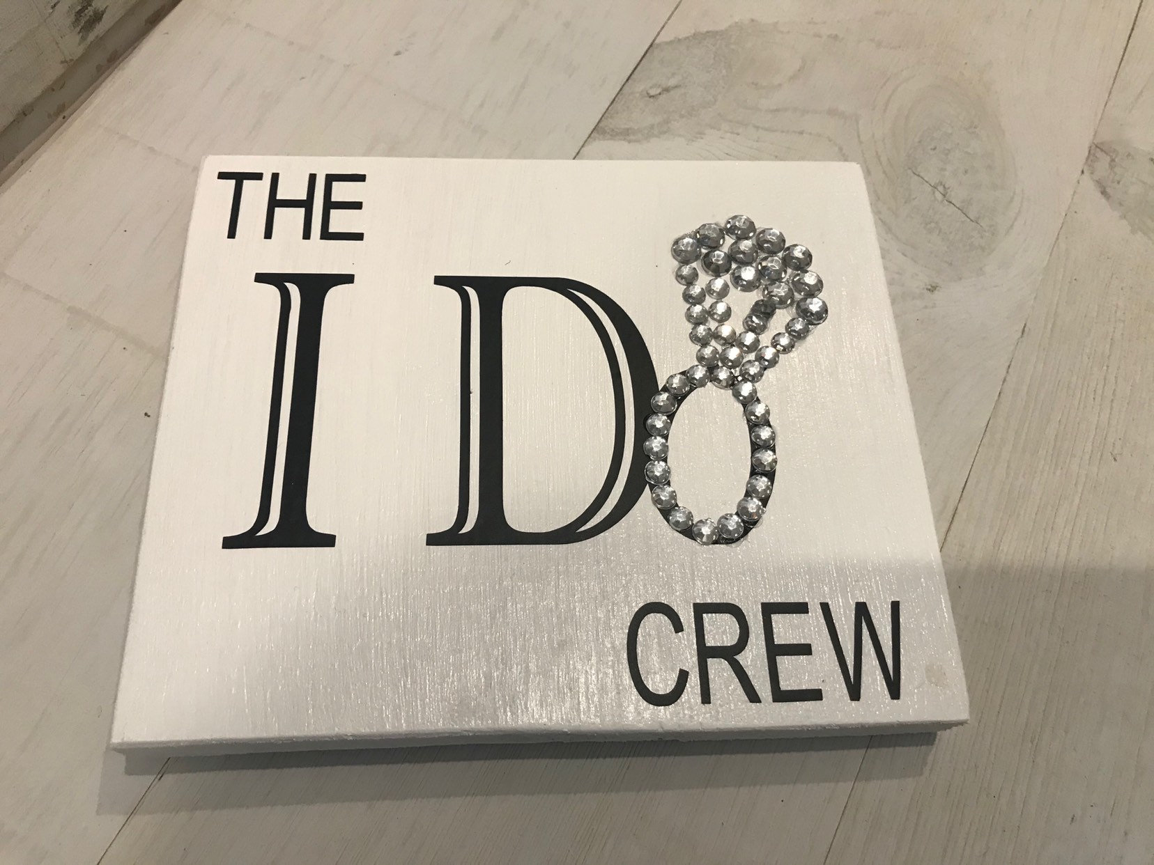 I Do Crew L Wedding Sign L Bridal Party Gifts L Bridal Party | Etsy