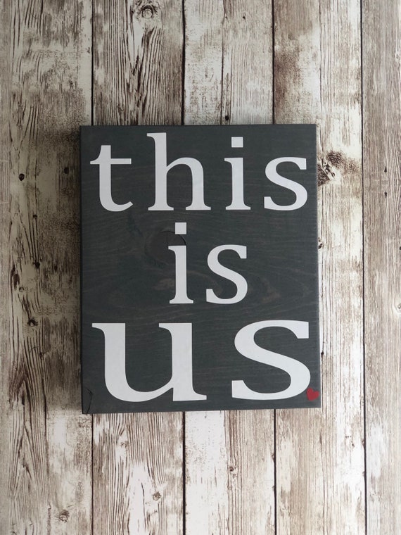 This is Us Sign L This is Us Sign Wood Sign L Family Wood Sign | Etsy