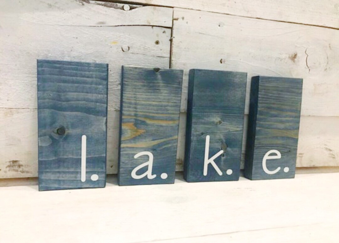 Scrabble Letters | Lake Sign | Alphabet Letters | Scrabble Tiles Wall ...