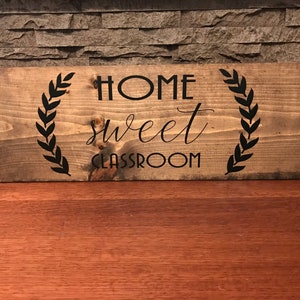 Home Sweet Classroom L Classroom Decor L Teacher Decor L Classroom Sign ...