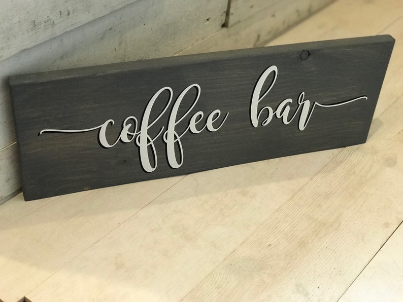 Coffee Signs | Coffee Bar Signs L Kitchen Signs L Office Break Room ...