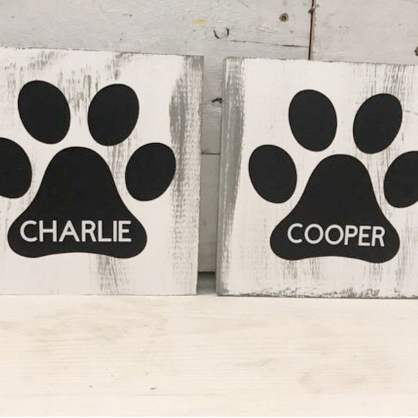 Dog Paw Tiles - Etsy