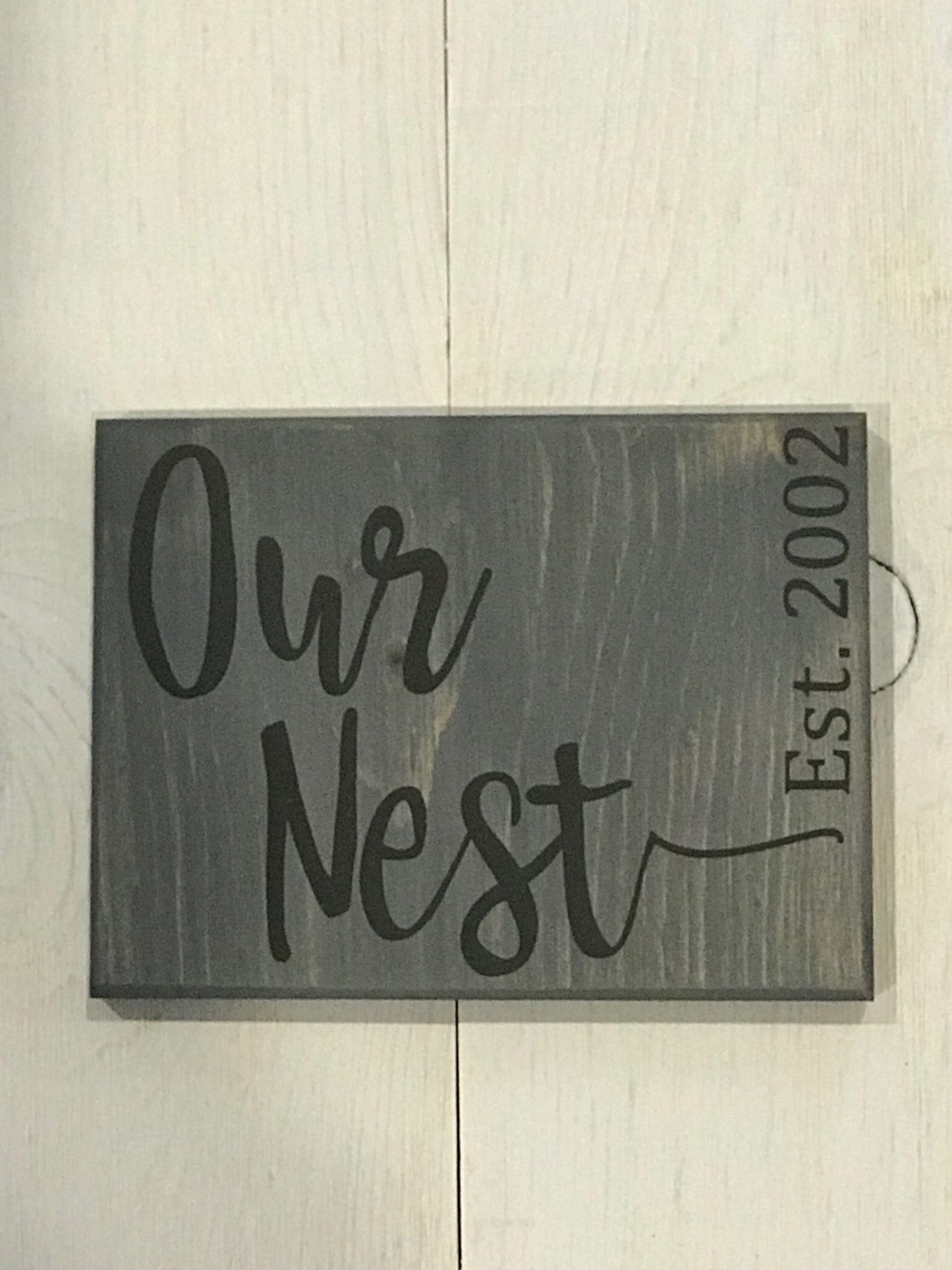 Our Nest Sign L Family Sign L Our Nest Shelf Sitter L | Etsy