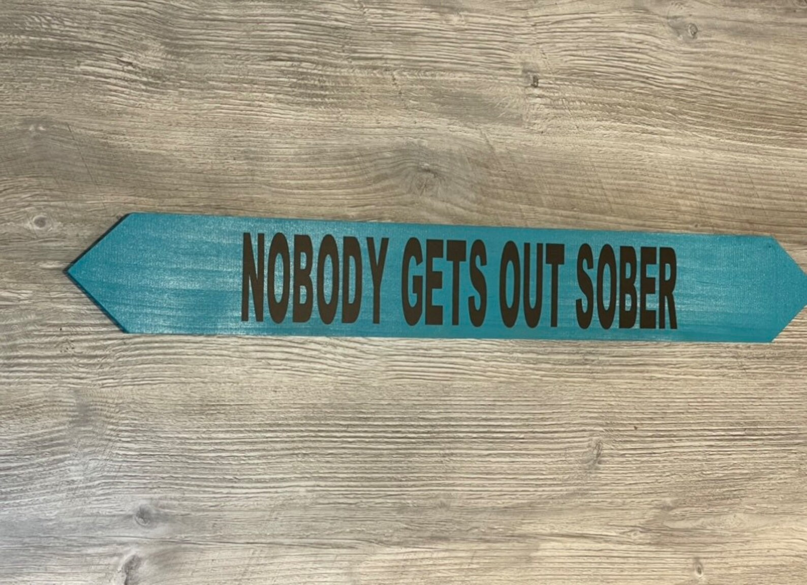 Nobody Gets Out Sober Directional Arrow Signs Fire Pit - Etsy