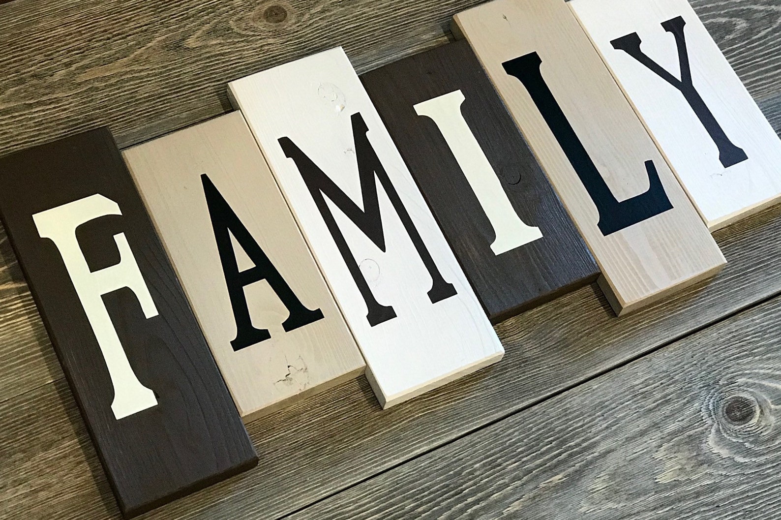 Family Family Sign Pallet Sign Rustic Decor Gallery | Etsy