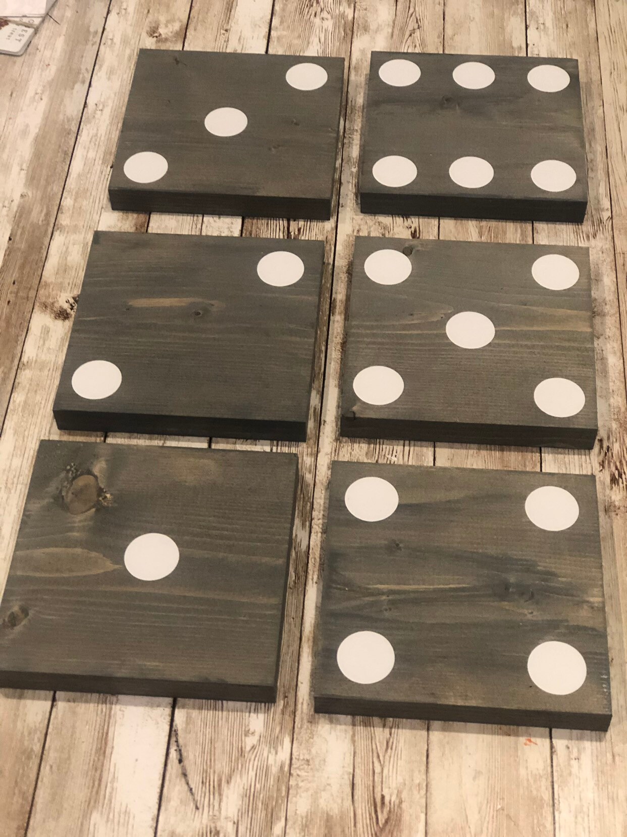 Giant Dice L Large Wall Dice L Scrabble Tile Wall Art L | Etsy