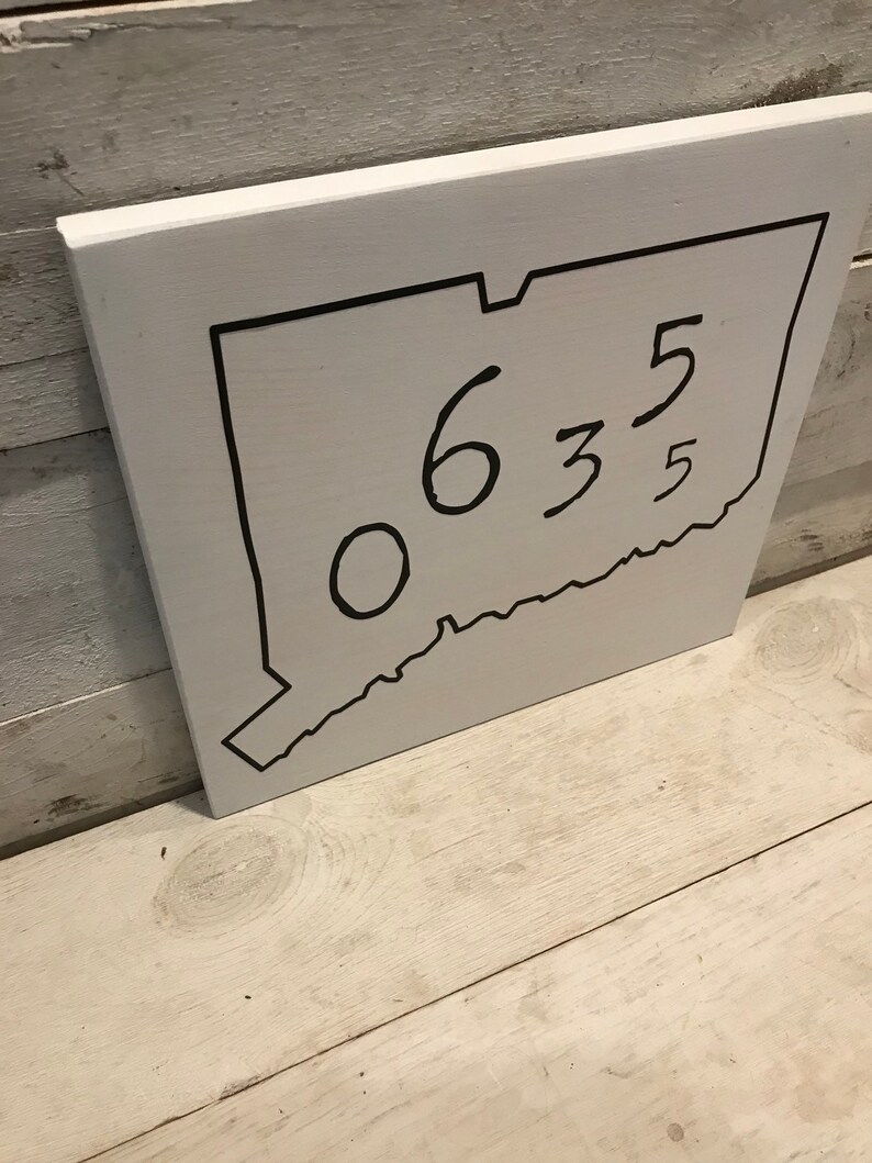 State Sign L Zip Code Sign L Home Sign L Housewarming Gift L - Etsy