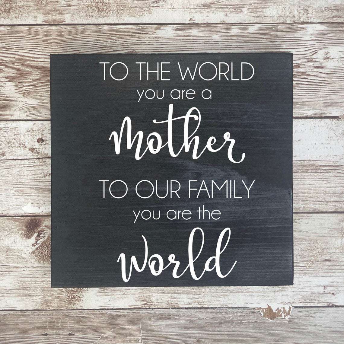 Gift for Mom Mom Signs Mothers Day Gift to the World You - Etsy