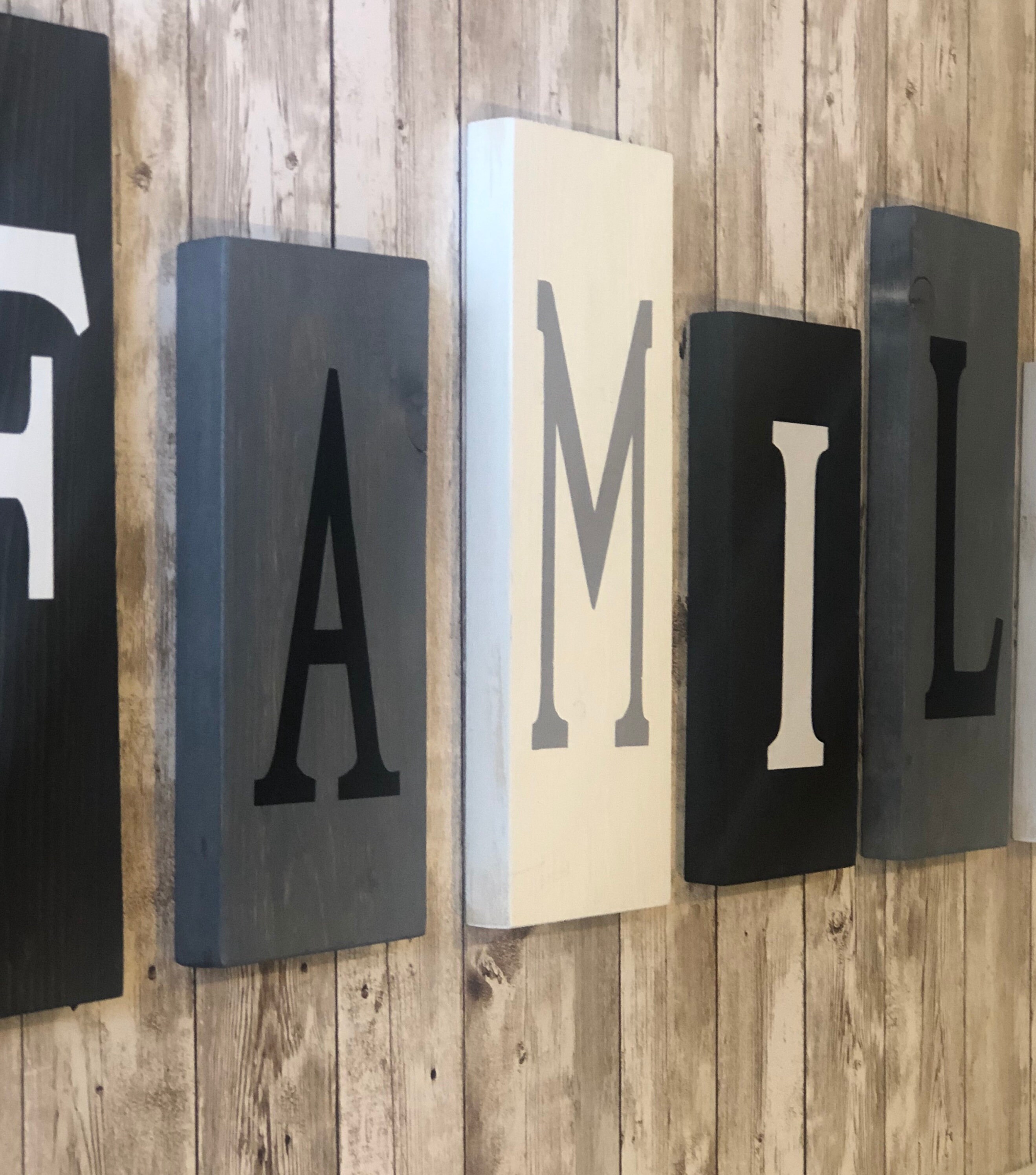 Family Family Sign Pallet Sign Rustic Decor Gallery | Etsy