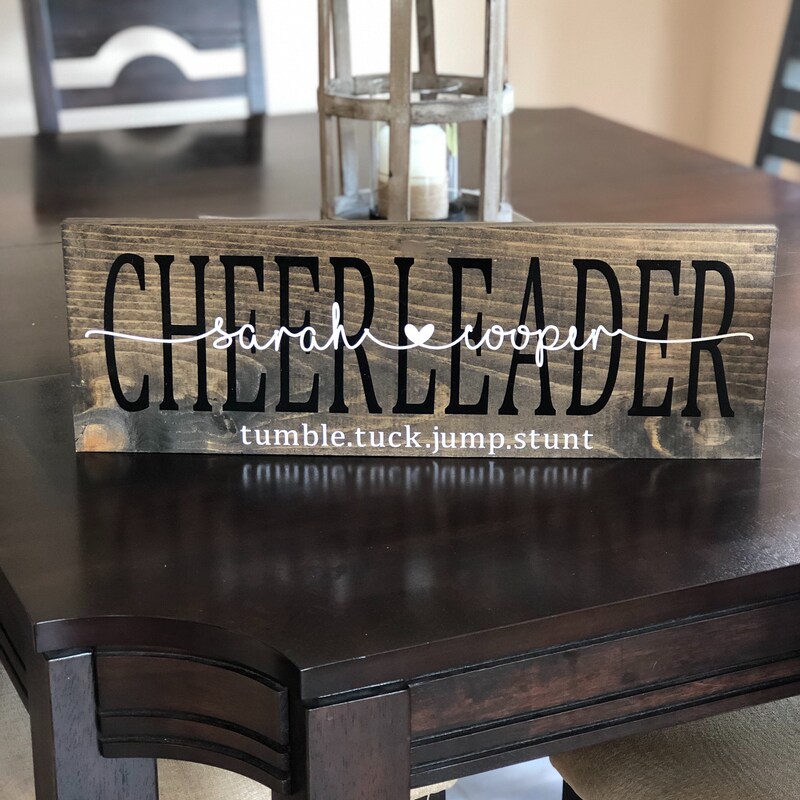 Cheerleader Signs - Etsy