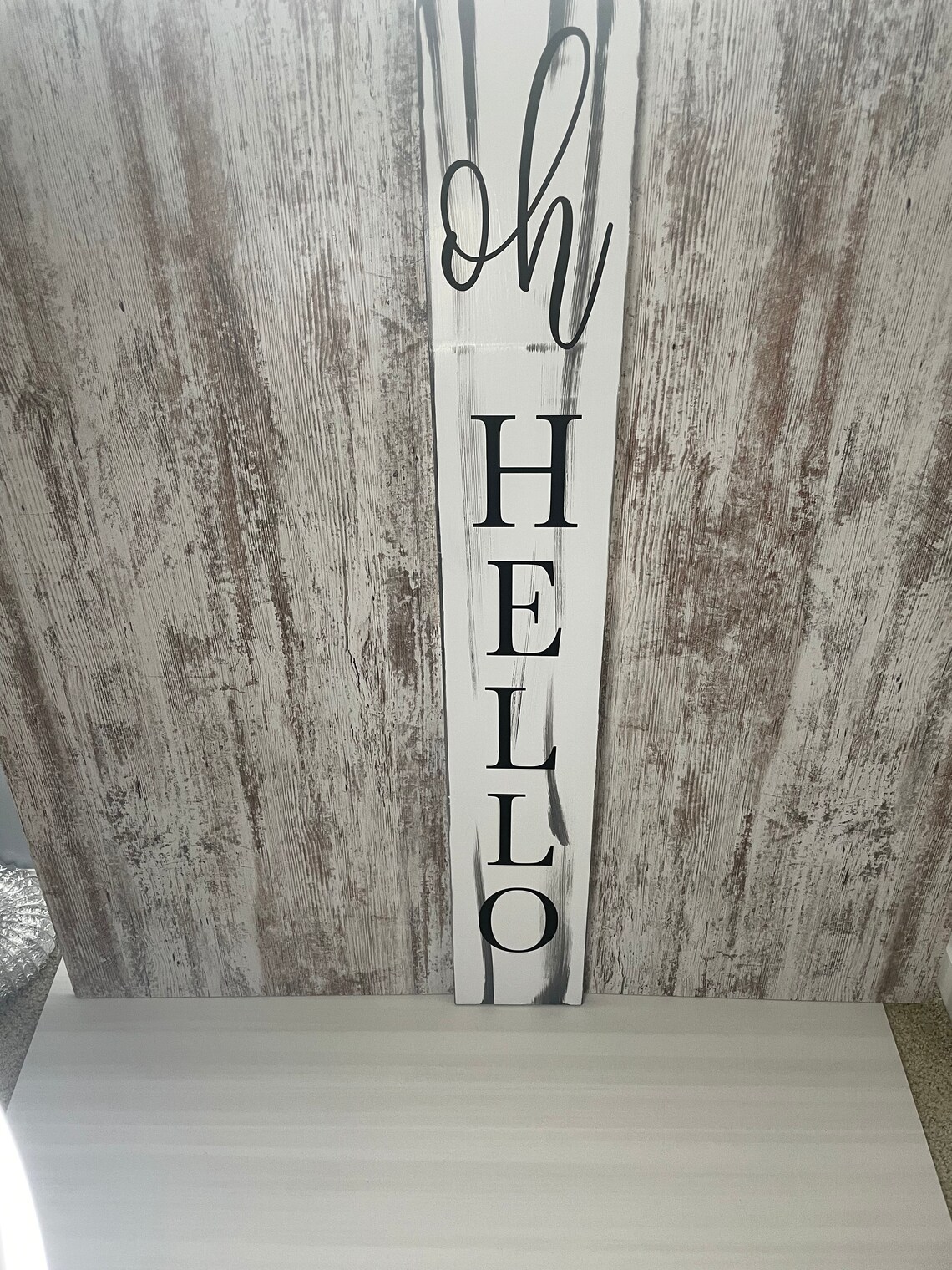 Oh Hello Porch Sign Welcome Sign Farmhouse Porch Decor | Etsy