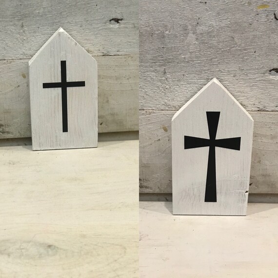 Holy Cross Cross Sign Christian Gift Cross Home Sign | Etsy