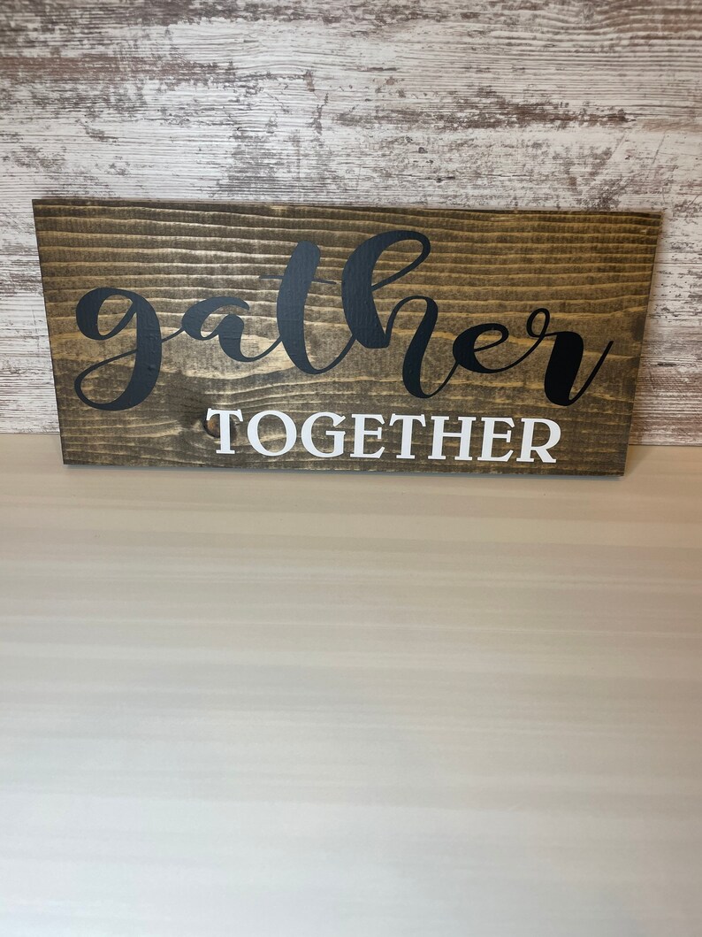 Gather Together Sign L Gather Sign L Gather Together Wall Art - Etsy