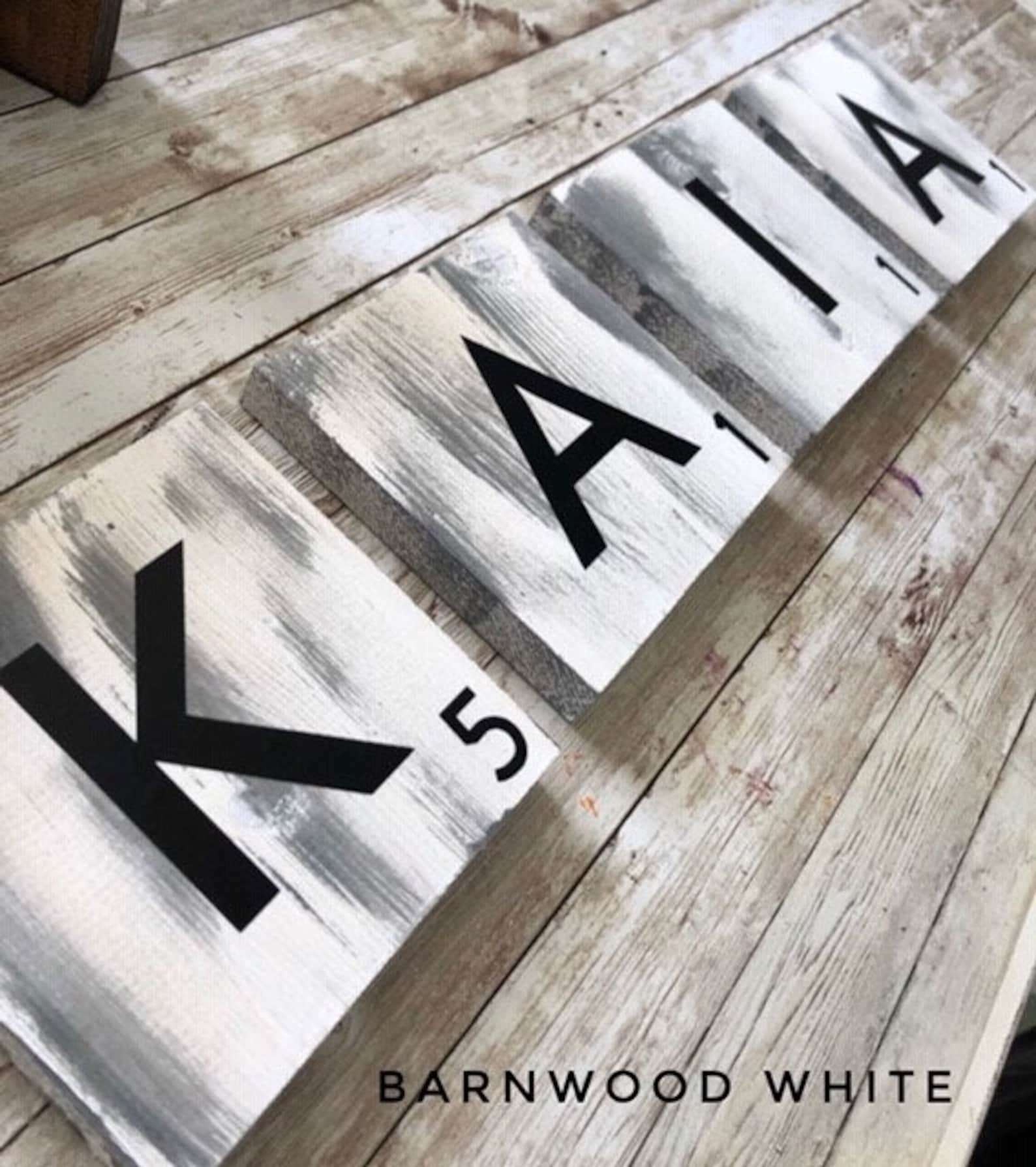 Large Scrabble Letters L 7.5" Scrabble Letters L Scrabble Tiles Wall ...