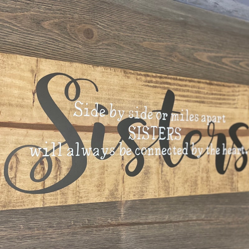 Sisters Sign - Etsy