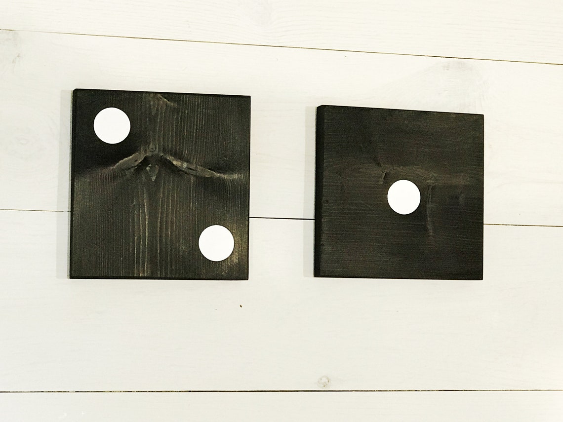 Giant Dice L Large Wall Dice L Scrabble Tile Wall Art L | Etsy