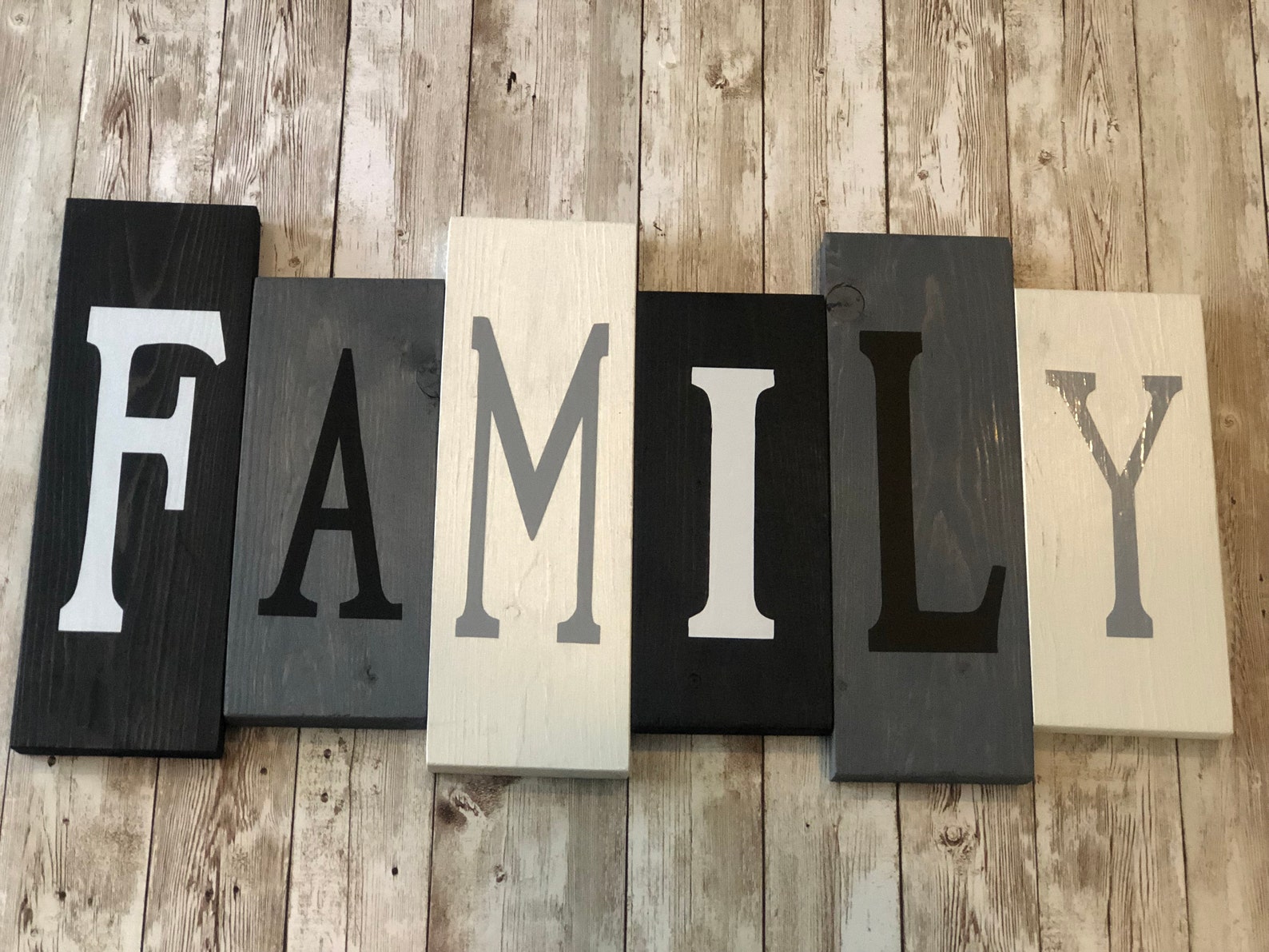 Family Family Sign Pallet Sign Rustic Decor Gallery | Etsy