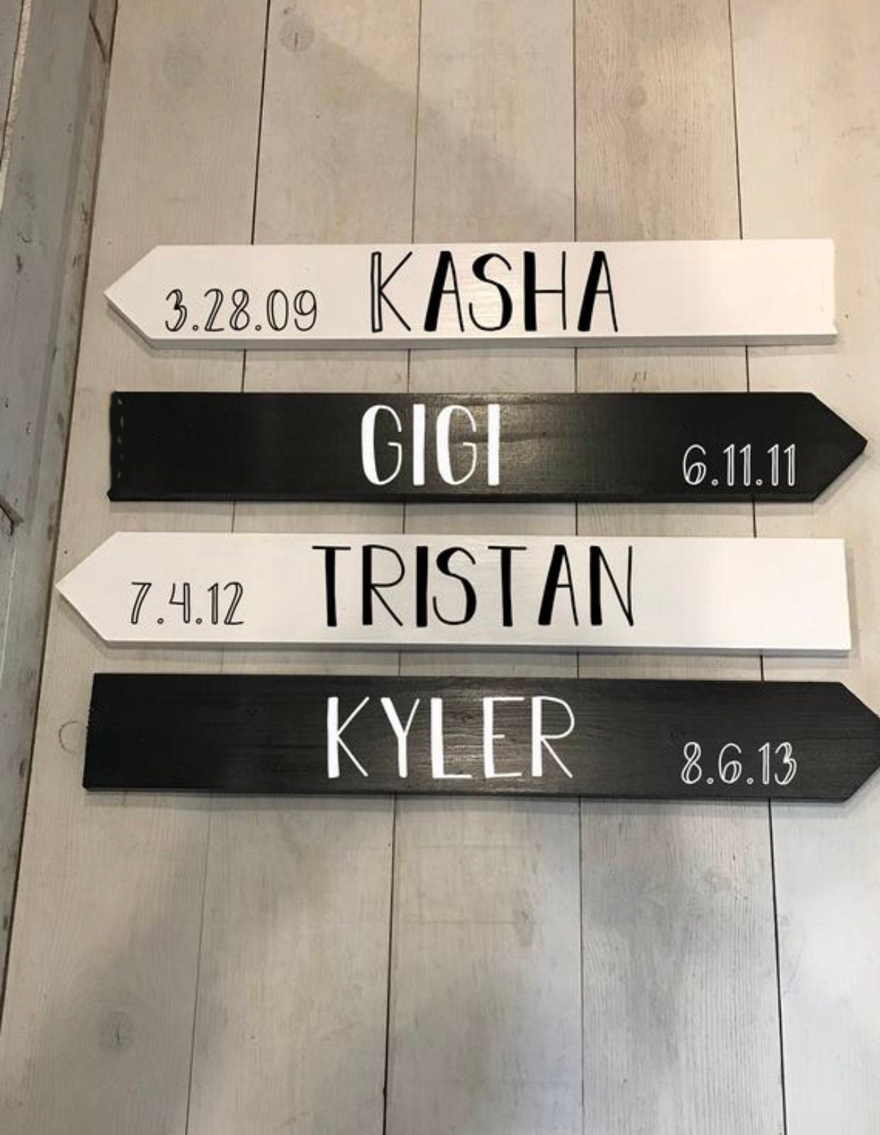 Custom Directional Signs Destination Signs Yard - Etsy